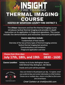 Whatcom County Fire District 5 Washington Tactical Thermal Imaging 7/17 ...